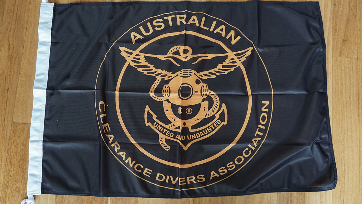 RANCDA Flag - RAN Clearance Divers Association